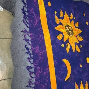 Wall Decor | Purple Sun And Moon Tapestry | Poshmark